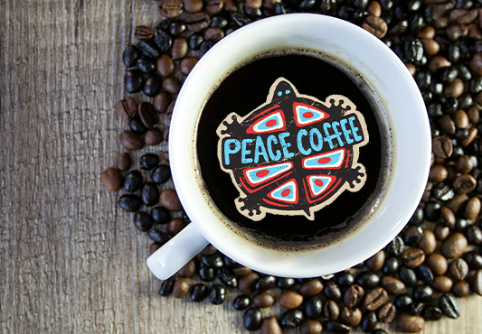 Peace Coffee - Delicious Coffee Experience - Coffee Mill